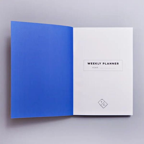 Lay Flat Undated Weekly Planner Book – The Social Type