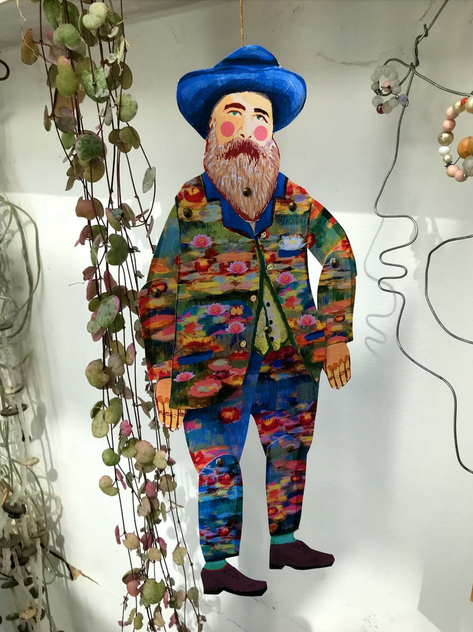 Claude Monet Cut Out and Make Puppet – The Social Type