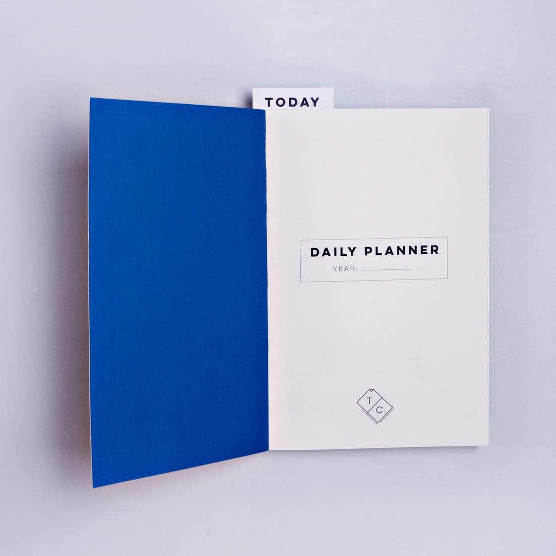 Lay Flat Undated Daily Planner Books – The Social Type