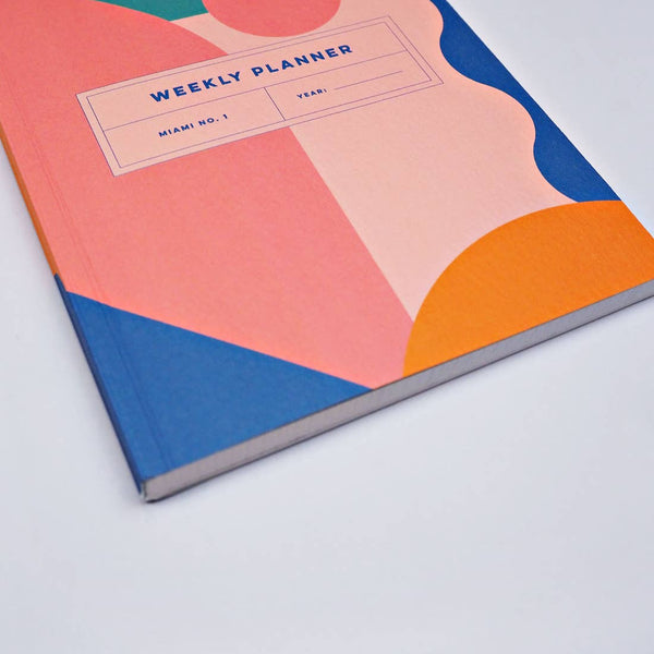 Lay Flat Undated Weekly Planner Book – The Social Type