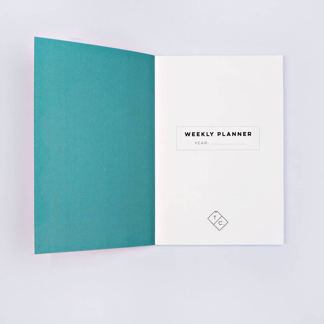 Lay Flat Undated Weekly Planner Book – The Social Type