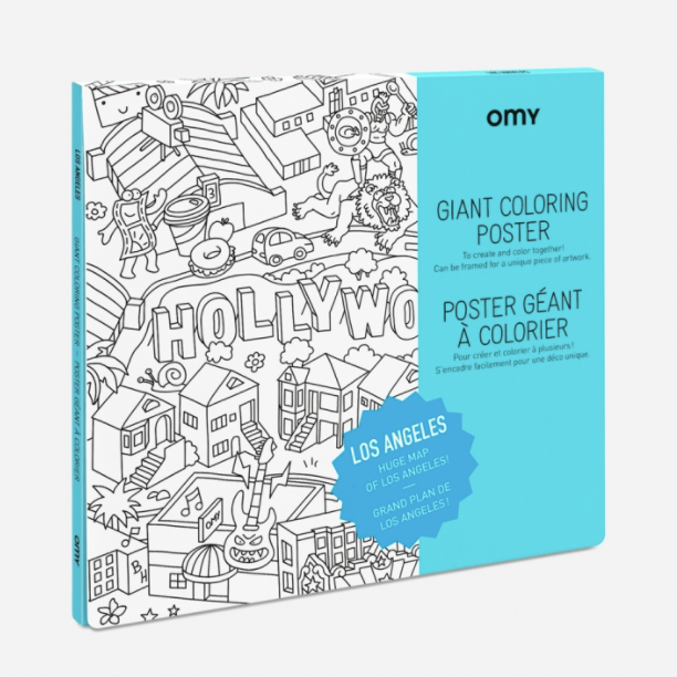 los angeles coloring pages